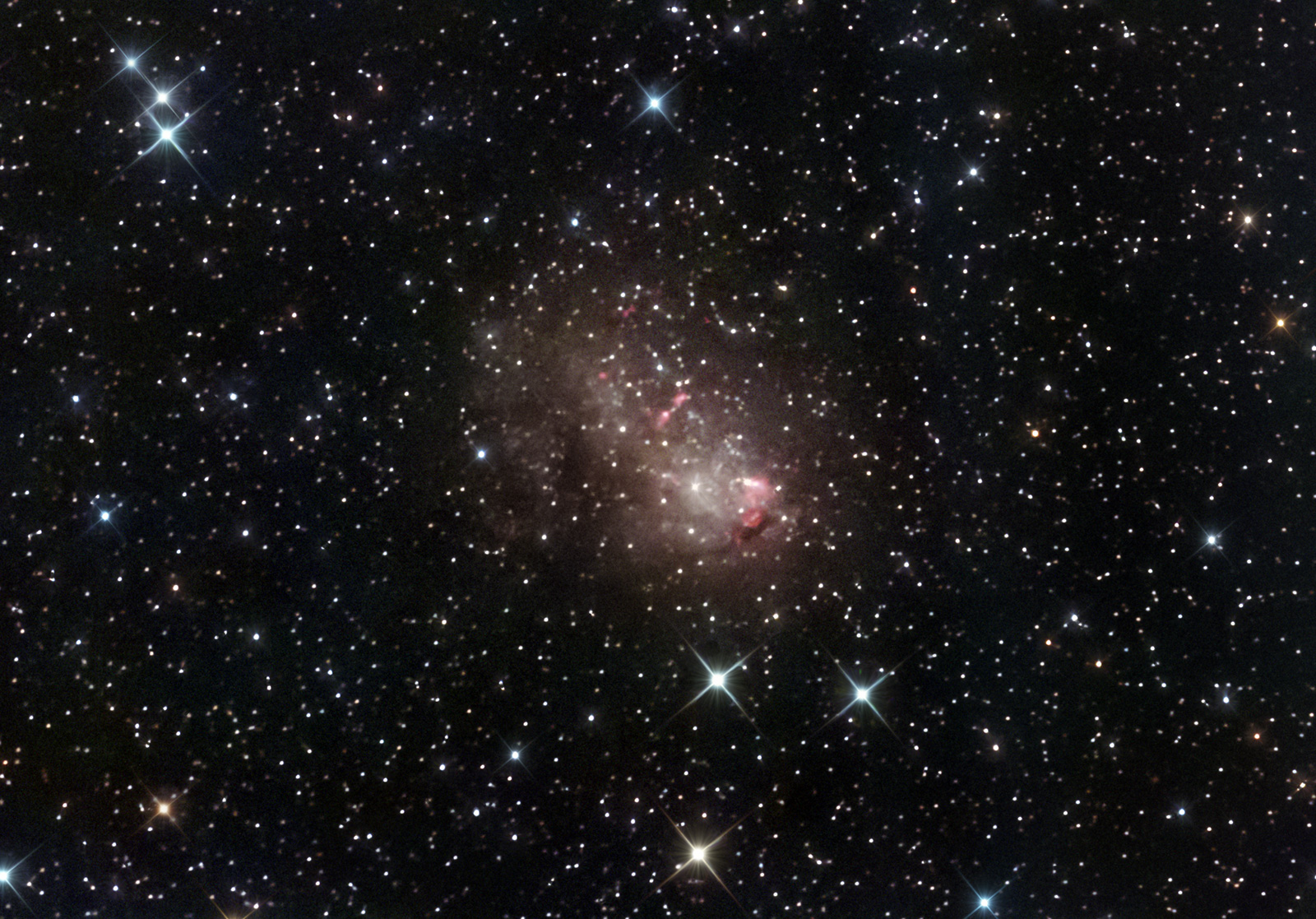 IC 10 Galaxy In Cassiopeia IC 10 Galaxy In Cassiopeia